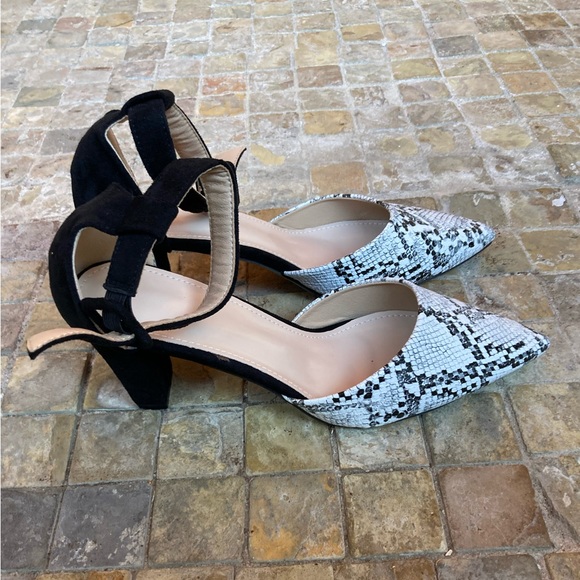 Shoes | Snake Print Heels | Poshmark
